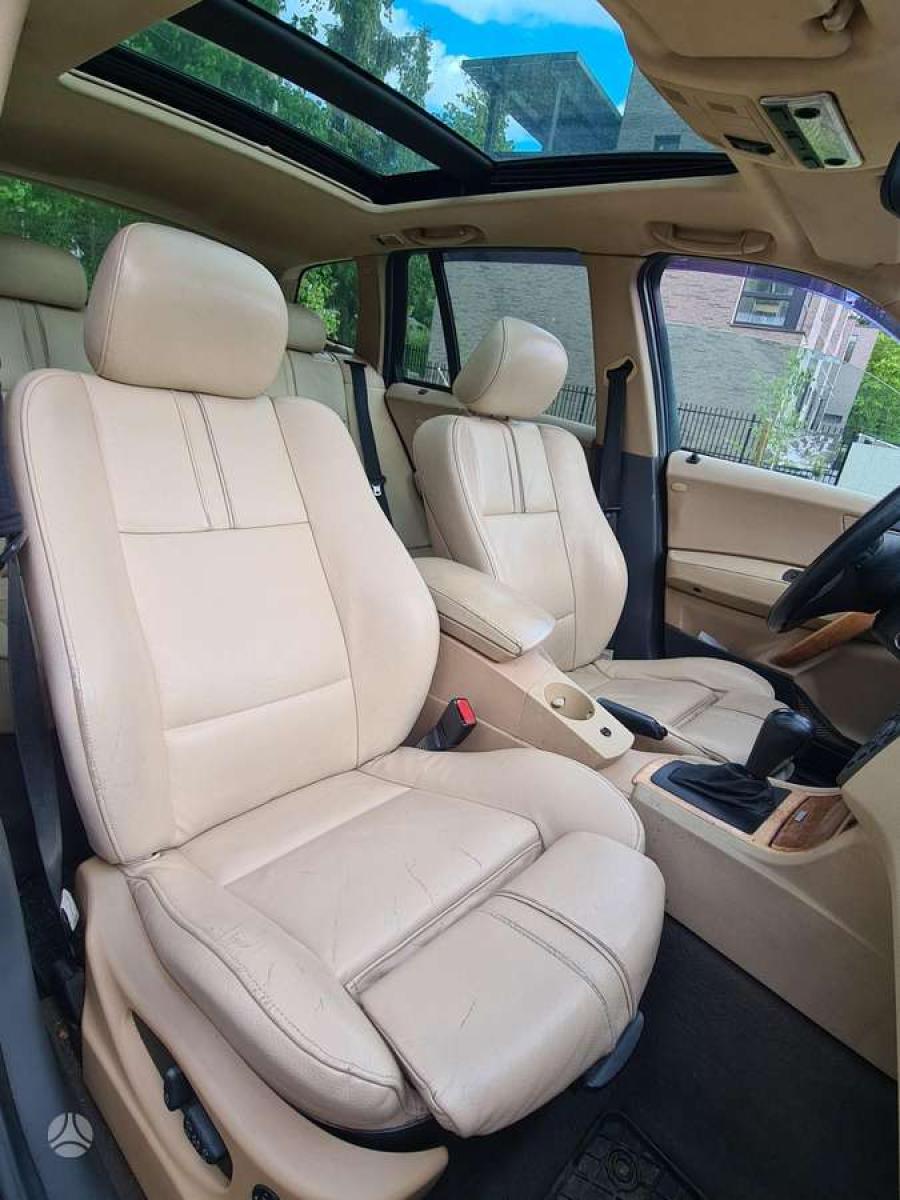 Grey BMW X3 2005 in Vilnius, with an engine capacity of 3.00 L and mileage of 387 thousand km for 3800 €, photo 30 on AUTOMOTO.COM.LV