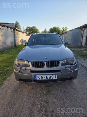 Grey BMW X3 2005 in Valmiera, with an engine capacity of 3.00 L and mileage of 273 thousand km for 3500 €, photo  on AUTOMOTO.COM.LV