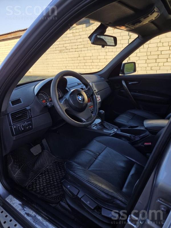Grey BMW X3 2005 in Valmiera, with an engine capacity of 3.00 L and mileage of 273 thousand km for 3500 €, photo 2 on AUTOMOTO.COM.LV