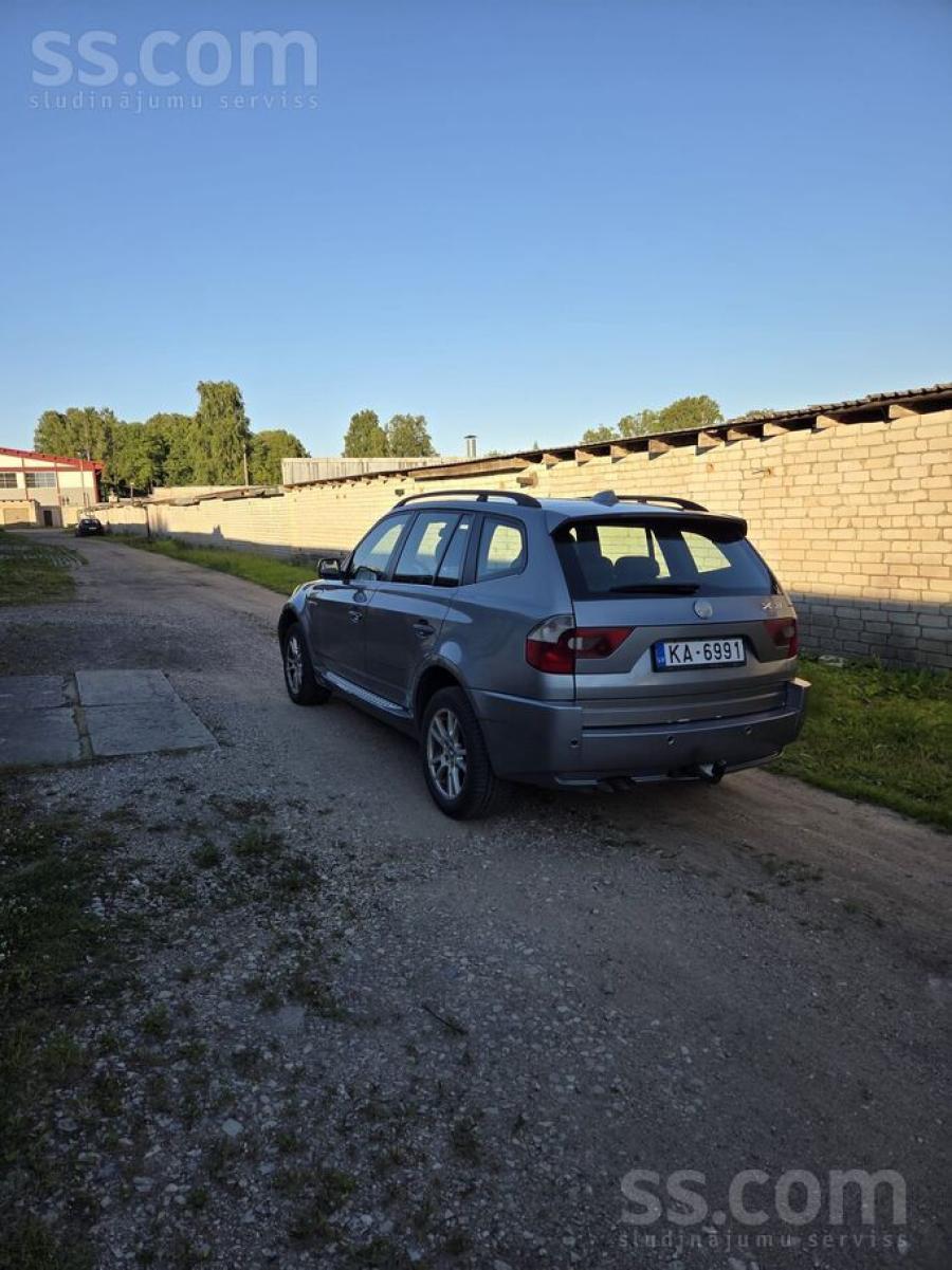 Pelēks BMW X3 2005 Valmiera, ar dzinēja tilpumu 3.00 L un nobraukumu 273 tūkst. km par 3500 €, foto 7 vietnē AUTOMOTO.COM.LV