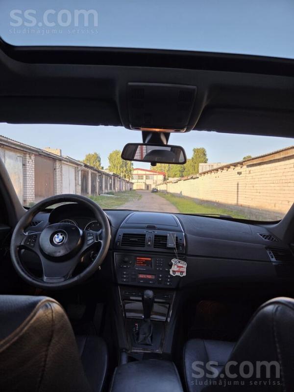 Grey BMW X3 2005 in Valmiera, with an engine capacity of 3.00 L and mileage of 273 thousand km for 3500 €, photo 7 on AUTOMOTO.COM.LV