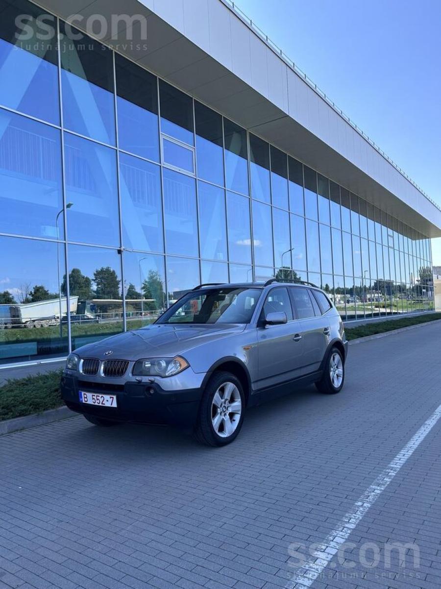 Grey BMW X3 2005 in Rezekne, with an engine capacity of 3.00 L and mileage of 272 thousand km for 4750 €, photo 3 on AUTOMOTO.COM.LV