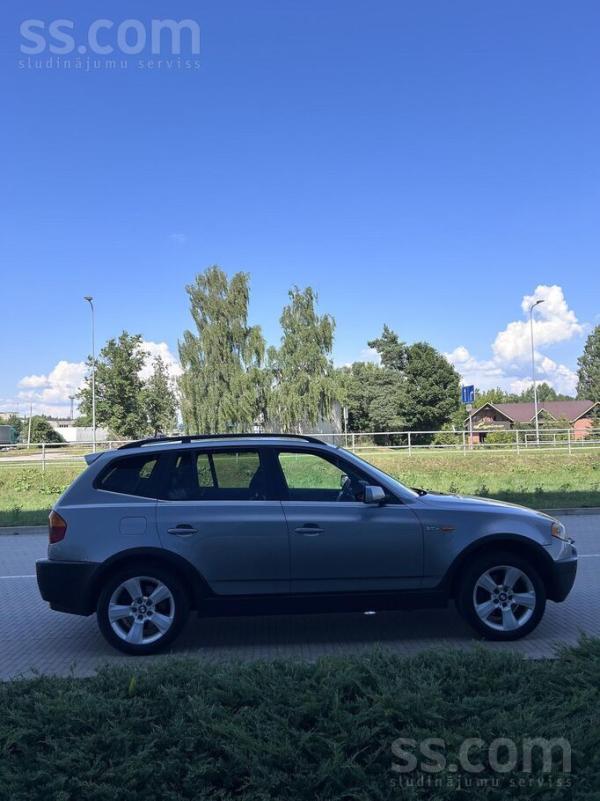 Grey BMW X3 2005 in Rezekne, with an engine capacity of 3.00 L and mileage of 272 thousand km for 4750 €, photo 4 on AUTOMOTO.COM.LV