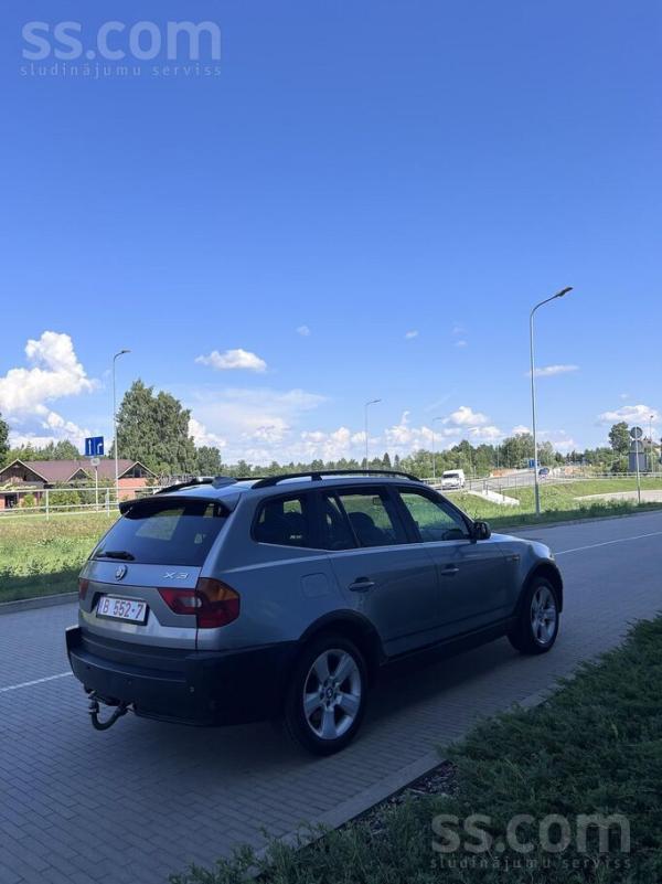 Grey BMW X3 2005 in Rezekne, with an engine capacity of 3.00 L and mileage of 272 thousand km for 4750 €, photo 5 on AUTOMOTO.COM.LV