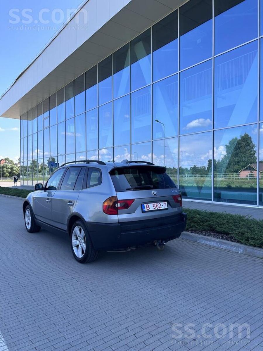 Grey BMW X3 2005 in Rezekne, with an engine capacity of 3.00 L and mileage of 272 thousand km for 4750 €, photo 8 on AUTOMOTO.COM.LV