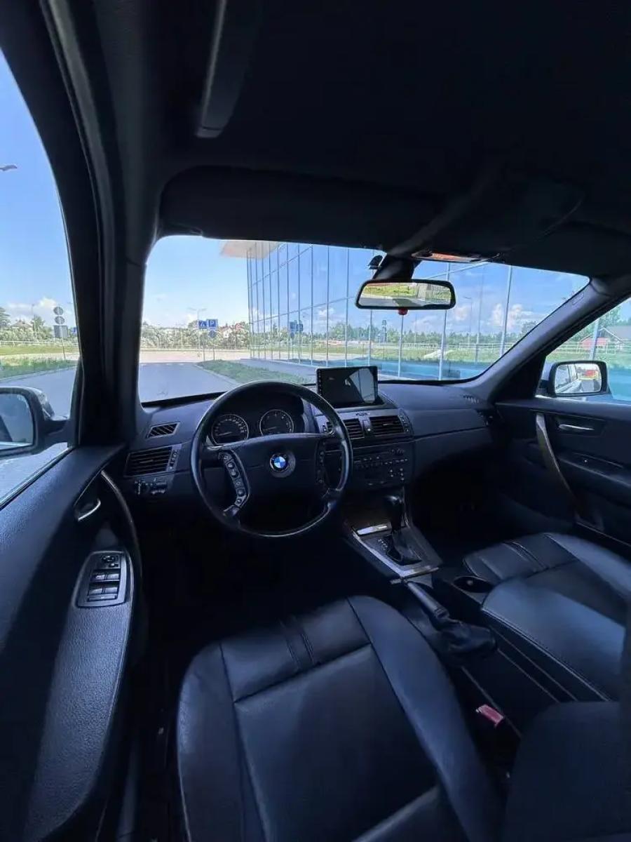 Pelēks BMW X3 2005 Rēzekne, ar dzinēja tilpumu 3.00 L un nobraukumu 272 tūkst. km par 4750 €, foto 12 vietnē AUTOMOTO.COM.LV