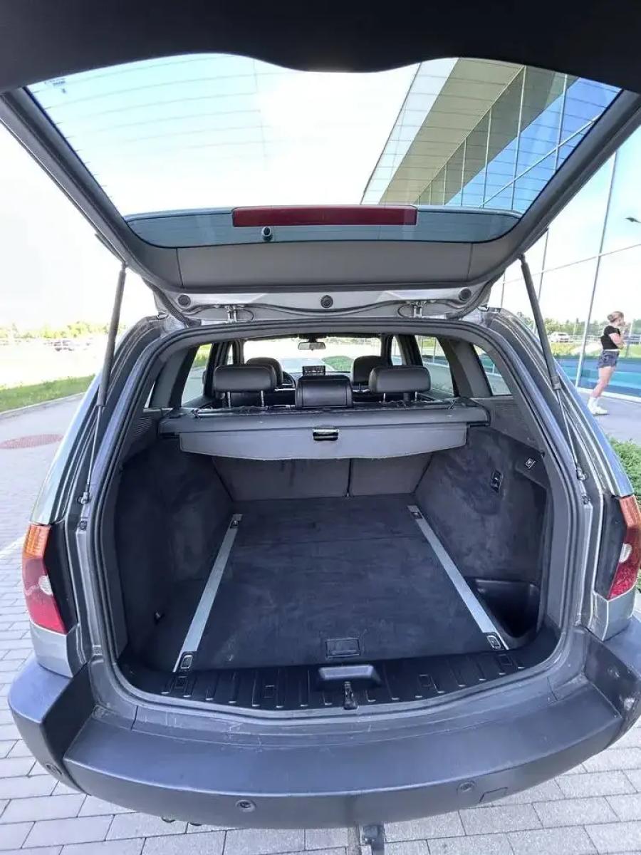 Pelēks BMW X3 2005 Rēzekne, ar dzinēja tilpumu 3.00 L un nobraukumu 272 tūkst. km par 4750 €, foto 16 vietnē AUTOMOTO.COM.LV