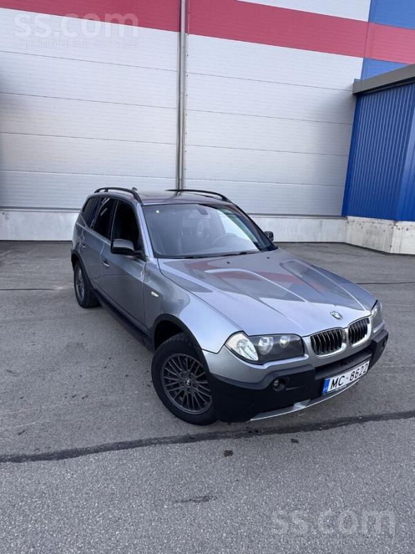 Pelēks BMW X3 2005 Rēzekne, ar dzinēja tilpumu 2.00 L un nobraukumu 0 tūkst. km par 3350 €, foto 1 vietnē AUTOMOTO.COM.LV