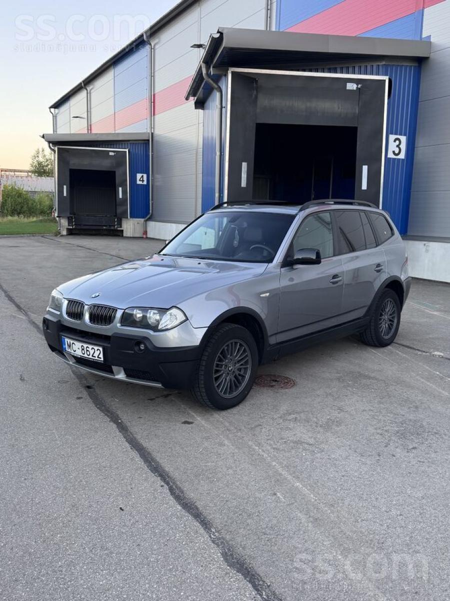 Pelēks BMW X3 2005 Rēzekne, ar dzinēja tilpumu 2.00 L un nobraukumu 0 tūkst. km par 3350 €, foto 3 vietnē AUTOMOTO.COM.LV