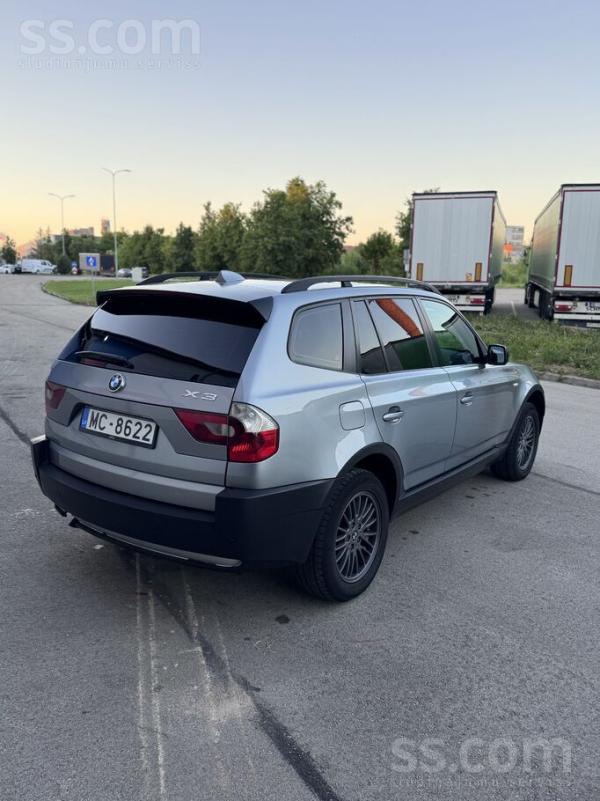 Pelēks BMW X3 2005 Rēzekne, ar dzinēja tilpumu 2.00 L un nobraukumu 0 tūkst. km par 3350 €, foto 3 vietnē AUTOMOTO.COM.LV