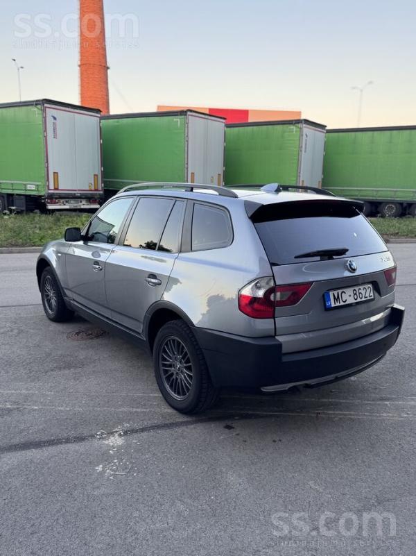 Pelēks BMW X3 2005 Rēzekne, ar dzinēja tilpumu 2.00 L un nobraukumu 0 tūkst. km par 3350 €, foto 4 vietnē AUTOMOTO.COM.LV