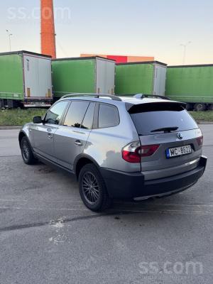 Pelēks BMW X3 2005 Rēzekne, ar dzinēja tilpumu 2.00 L un nobraukumu 0 tūkst. km par 3350 €, foto 5 vietnē AUTOMOTO.COM.LV