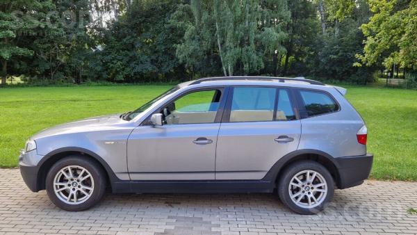 Pelēks BMW X3 2005 Rīga, ar dzinēja tilpumu 2.00 L un nobraukumu 0 tūkst. km par 3100 €, foto 2 vietnē AUTOMOTO.COM.LV