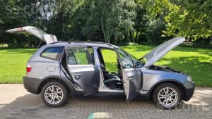 Grey BMW X3 2005 in Riga, with an engine capacity of 2.00 L and mileage of 0 thousand km for 3100 €, photo 5 on AUTOMOTO.COM.LV