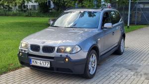Grey BMW X3 2005 in Riga, with an engine capacity of 2.00 L and mileage of 0 thousand km for 3100 €, photo 6 on AUTOMOTO.COM.LV