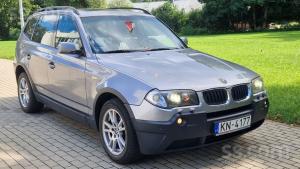 Grey BMW X3 2005 in Riga, with an engine capacity of 2.00 L and mileage of 0 thousand km for 3100 €, photo 7 on AUTOMOTO.COM.LV