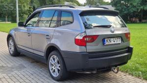 Grey BMW X3 2005 in Riga, with an engine capacity of 2.00 L and mileage of 0 thousand km for 3100 €, photo 8 on AUTOMOTO.COM.LV