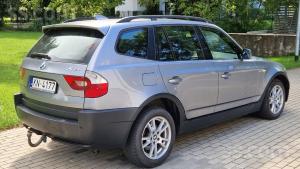 Grey BMW X3 2005 in Riga, with an engine capacity of 2.00 L and mileage of 0 thousand km for 3100 €, photo 9 on AUTOMOTO.COM.LV