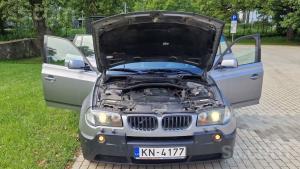 Grey BMW X3 2005 in Riga, with an engine capacity of 2.00 L and mileage of 0 thousand km for 3100 €, photo 12 on AUTOMOTO.COM.LV
