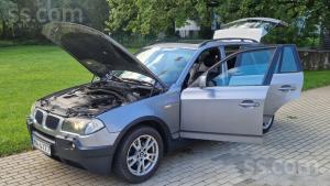 Grey BMW X3 2005 in Riga, with an engine capacity of 2.00 L and mileage of 0 thousand km for 3100 €, photo 13 on AUTOMOTO.COM.LV