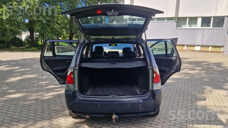 Grey BMW X3 2005 in Riga, with an engine capacity of 2.00 L and mileage of 0 thousand km for 3100 €, photo 15 on AUTOMOTO.COM.LV