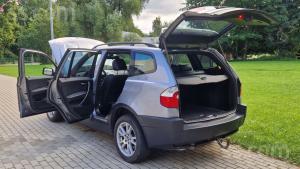 Grey BMW X3 2005 in Riga, with an engine capacity of 2.00 L and mileage of 0 thousand km for 3100 €, photo 17 on AUTOMOTO.COM.LV
