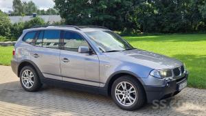 Grey BMW X3 2005 in Riga, with an engine capacity of 2.00 L and mileage of 0 thousand km for 3100 €, photo 18 on AUTOMOTO.COM.LV