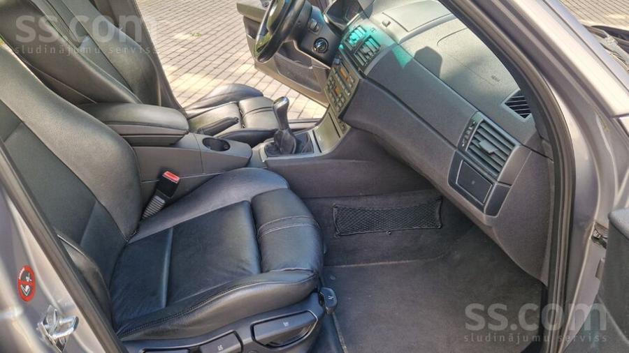 Grey BMW X3 2005 in Riga, with an engine capacity of 2.00 L and mileage of 0 thousand km for 3100 €, photo 26 on AUTOMOTO.COM.LV