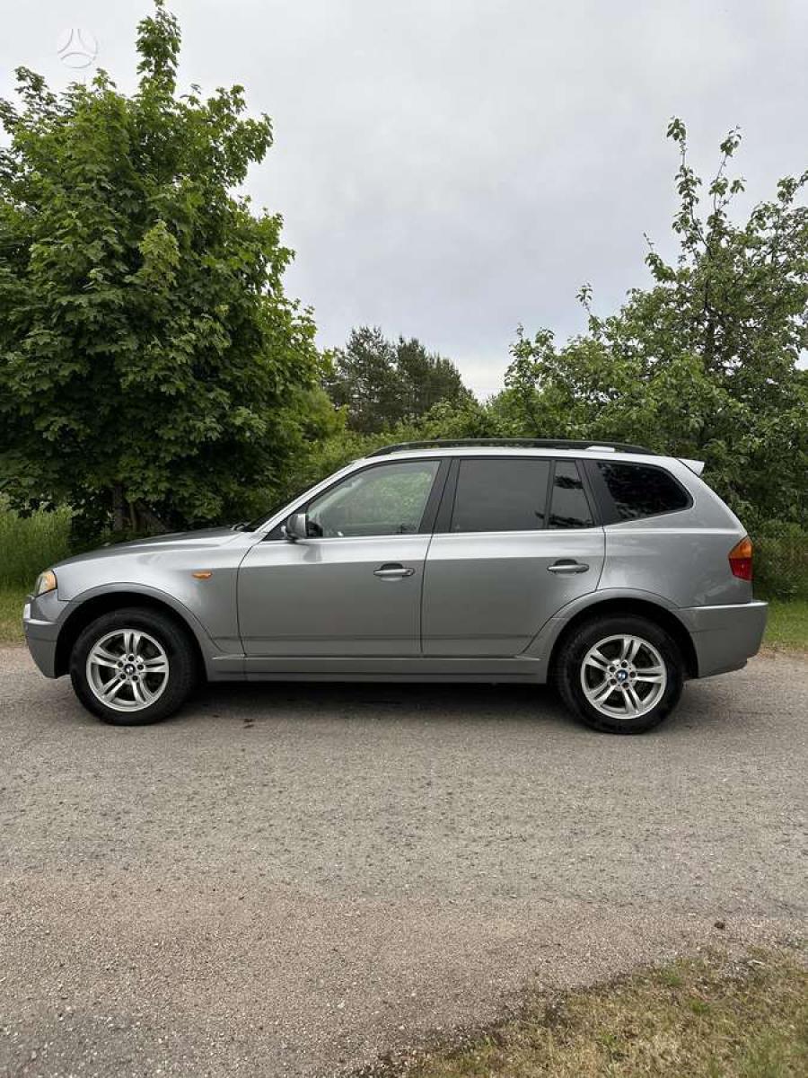 Pelēks BMW X3 2005 Klaipėda, ar dzinēja tilpumu 2.00 L un nobraukumu 384 tūkst. km par 1850 €, foto 3 vietnē AUTOMOTO.COM.LV