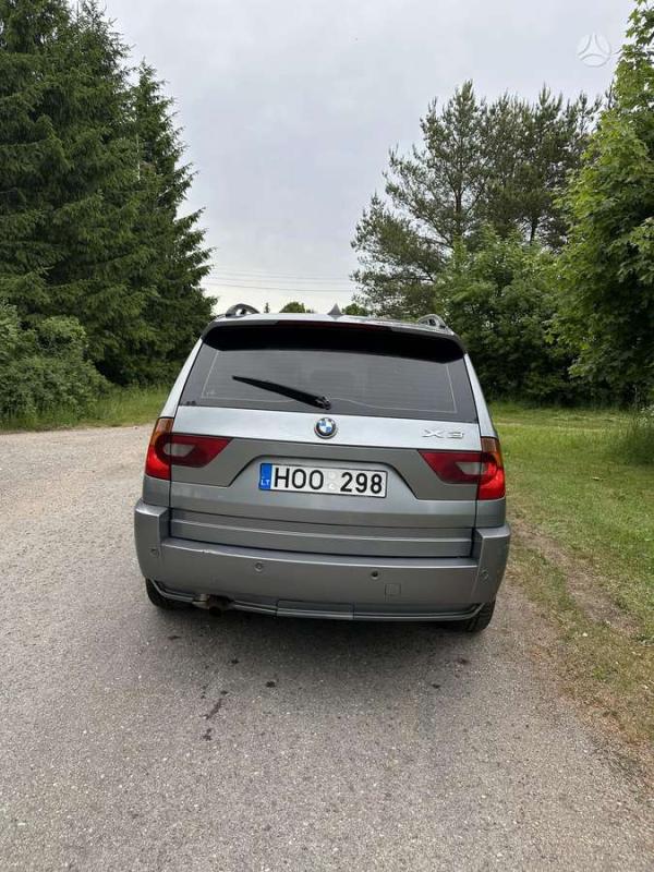 Pelēks BMW X3 2005 Klaipėda, ar dzinēja tilpumu 2.00 L un nobraukumu 384 tūkst. km par 1850 €, foto 4 vietnē AUTOMOTO.COM.LV