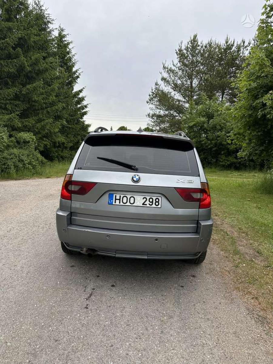Pelēks BMW X3 2005 Klaipėda, ar dzinēja tilpumu 2.00 L un nobraukumu 384 tūkst. km par 1850 €, foto 5 vietnē AUTOMOTO.COM.LV