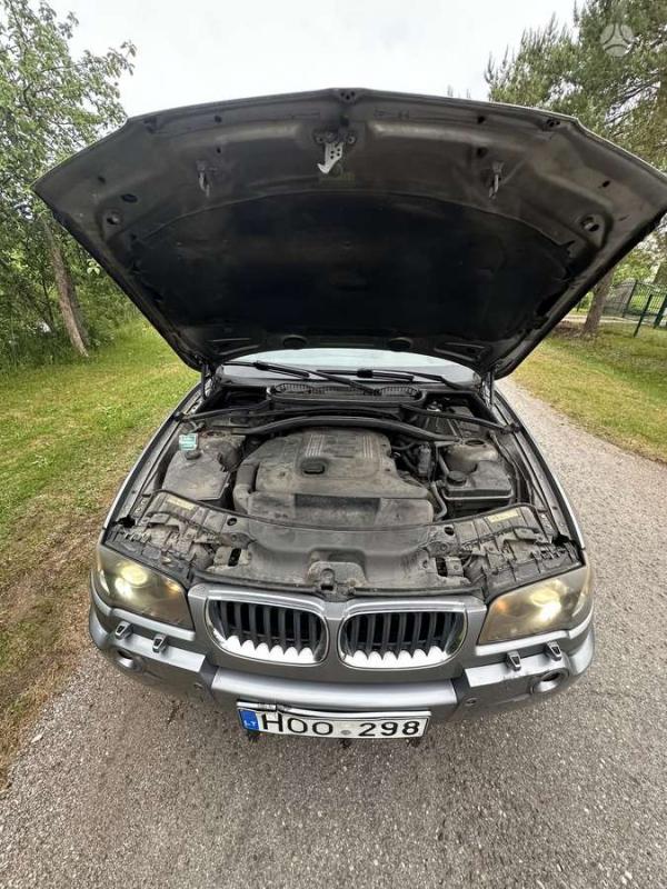 Pelēks BMW X3 2005 Klaipėda, ar dzinēja tilpumu 2.00 L un nobraukumu 384 tūkst. km par 1850 €, foto 9 vietnē AUTOMOTO.COM.LV