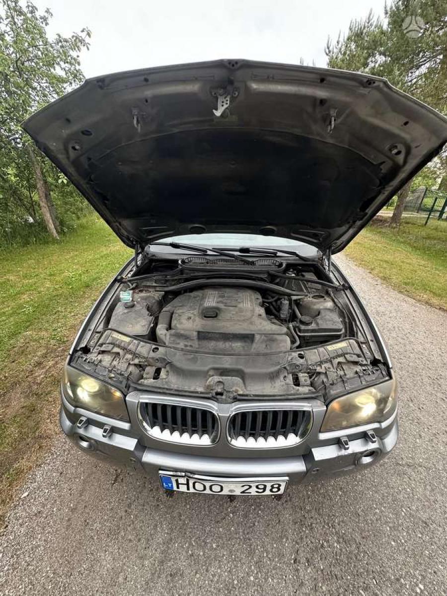 Pelēks BMW X3 2005 Klaipėda, ar dzinēja tilpumu 2.00 L un nobraukumu 384 tūkst. km par 1850 €, foto 10 vietnē AUTOMOTO.COM.LV