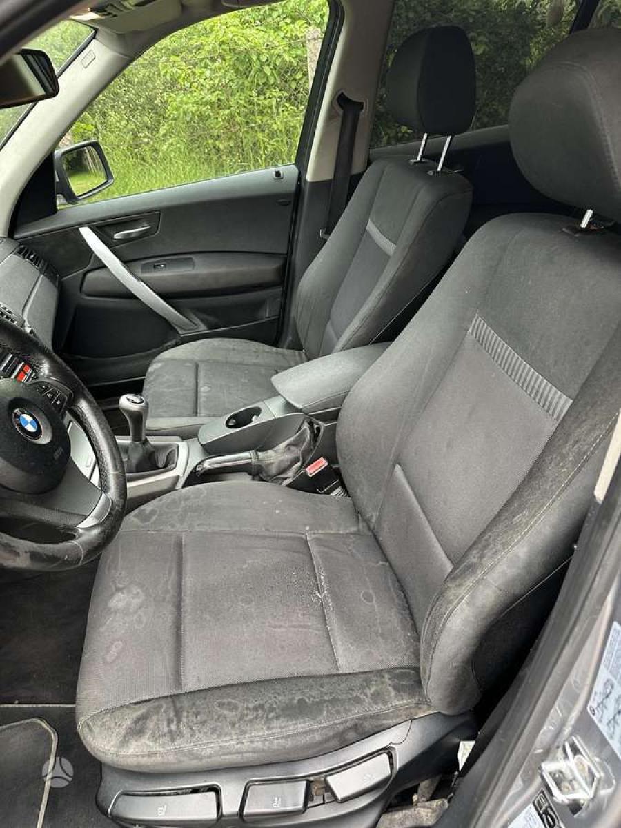 Pelēks BMW X3 2005 Klaipėda, ar dzinēja tilpumu 2.00 L un nobraukumu 384 tūkst. km par 1850 €, foto 14 vietnē AUTOMOTO.COM.LV