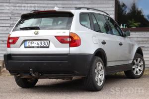 Grey BMW X3 2005 in Valmiera, with an engine capacity of 2.00 L and mileage of 376 thousand km for 2800 €, photo 4 on AUTOMOTO.COM.LV