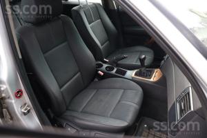 Grey BMW X3 2005 in Valmiera, with an engine capacity of 2.00 L and mileage of 376 thousand km for 2800 €, photo 6 on AUTOMOTO.COM.LV
