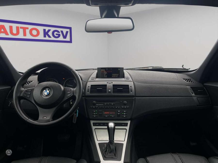 Grey BMW X3 2005 in Vilnius, with an engine capacity of 3.00 L and mileage of 257 thousand km for 4499 €, photo 13 on AUTOMOTO.COM.LV