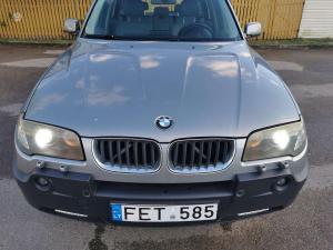 Pelēks BMW X3 2005 Panevēža, ar dzinēja tilpumu 2.00 L un nobraukumu 247 tūkst. km par 3500 €, foto 4 vietnē AUTOMOTO.COM.LV