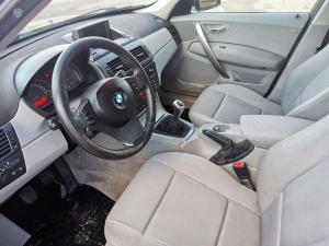 Pelēks BMW X3 2005 Panevēža, ar dzinēja tilpumu 2.00 L un nobraukumu 247 tūkst. km par 3500 €, foto 11 vietnē AUTOMOTO.COM.LV