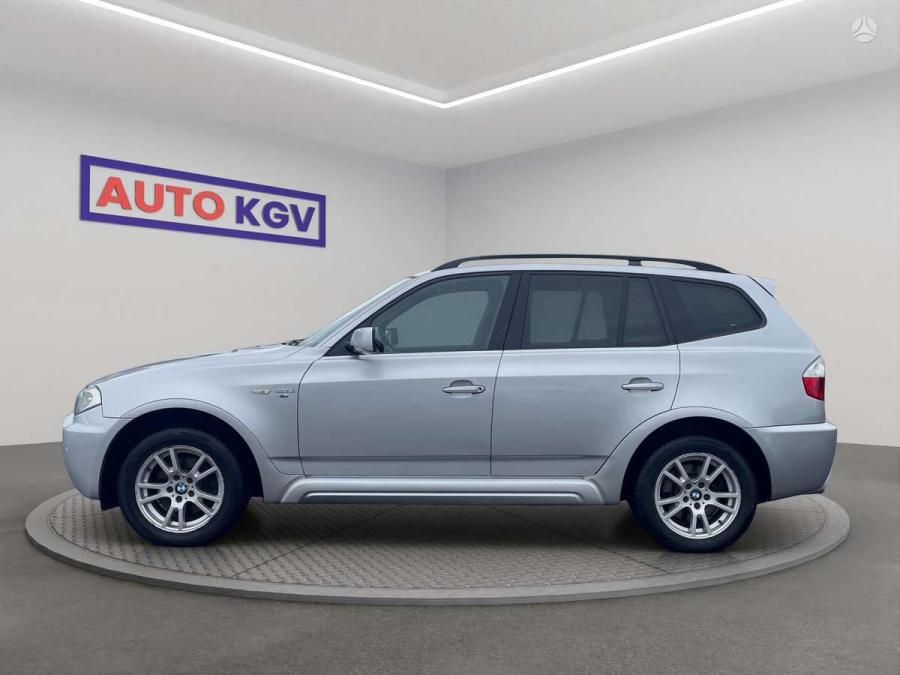 Grey BMW X3 2005 in Vilnius, with an engine capacity of 3.00 L and mileage of 257 thousand km for 4499 €, photo 3 on AUTOMOTO.COM.LV