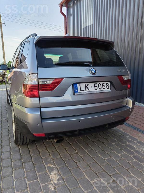 Pelēks BMW X3 2006 Balvi, ar dzinēja tilpumu 2.00 L un nobraukumu 255 tūkst. km par 4650 €, foto 2 vietnē AUTOMOTO.COM.LV