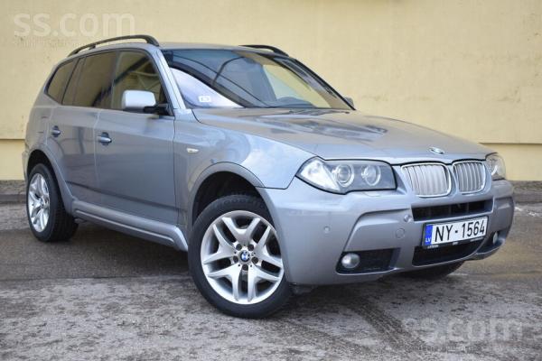 Grey BMW X3 2006 in Talsi, with an engine capacity of 2.00 L and mileage of 336 thousand km for 4900 €, photo 1 on AUTOMOTO.COM.LV