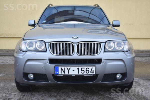 Grey BMW X3 2006 in Talsi, with an engine capacity of 2.00 L and mileage of 336 thousand km for 4900 €, photo 3 on AUTOMOTO.COM.LV