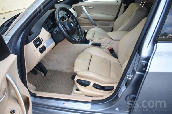 Grey BMW X3 2006 in Talsi, with an engine capacity of 2.00 L and mileage of 336 thousand km for 4900 €, photo 4 on AUTOMOTO.COM.LV