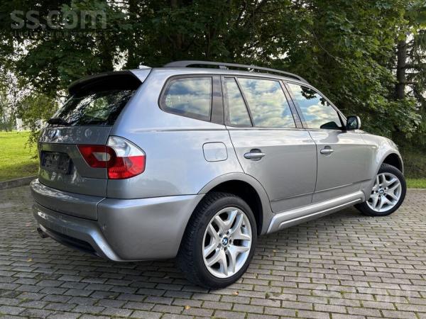 Grey BMW X3 2006 in Tukums, with an engine capacity of 3.00 L and mileage of 317 thousand km for 5850 €, photo 6 on AUTOMOTO.COM.LV