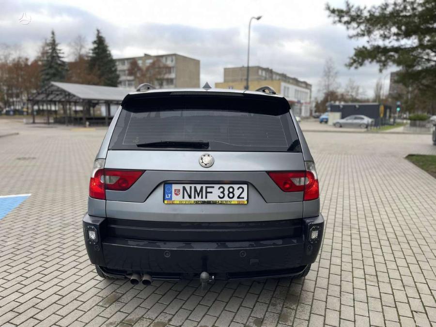 Grey BMW X3 2006 in Marijampole, with an engine capacity of 3.00 L and mileage of 250 thousand km for 3800 €, photo 4 on AUTOMOTO.COM.LV