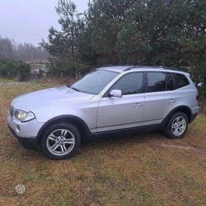 Grey BMW X3 2006 in Utena, with an engine capacity of 2.99 L and mileage of 260 thousand km for 3650 €, photo 4 on AUTOMOTO.COM.LV