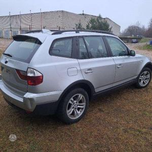 Grey BMW X3 2006 in Utena, with an engine capacity of 2.99 L and mileage of 260 thousand km for 3650 €, photo 6 on AUTOMOTO.COM.LV