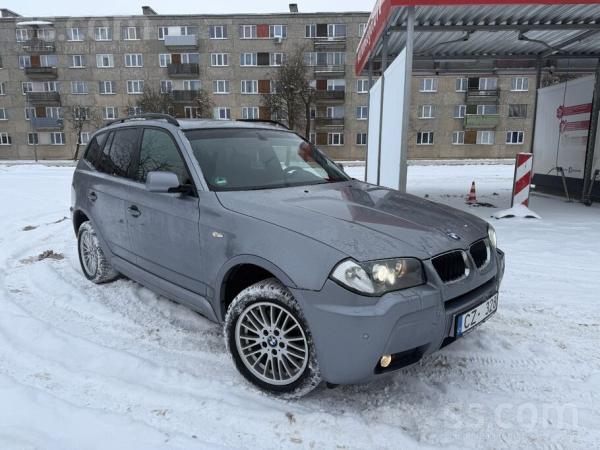 Grey BMW X3 2006 in Rezekne, with an engine capacity of 2.00 L and mileage of 247 thousand km for 5200 €, photo 1 on AUTOMOTO.COM.LV