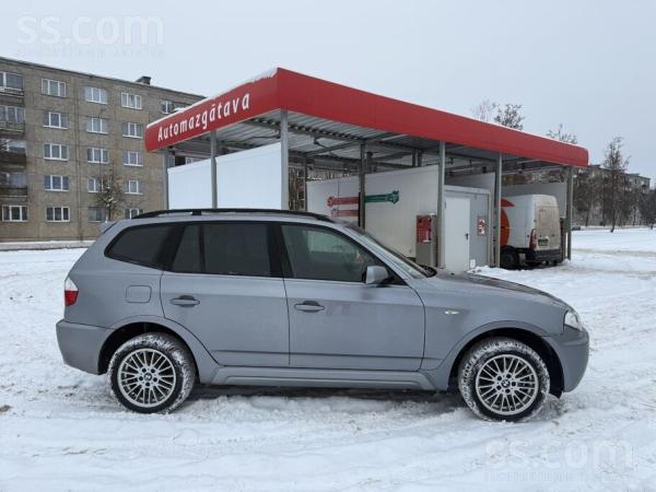 Grey BMW X3 2006 in Rezekne, with an engine capacity of 2.00 L and mileage of 247 thousand km for 5200 €, photo 2 on AUTOMOTO.COM.LV